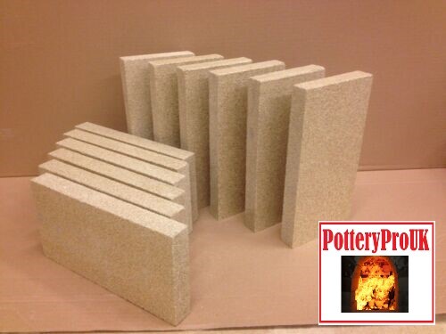 Vermiculite Firebrick Fire Board 25mm Heat Proof Brick Fireboard ...