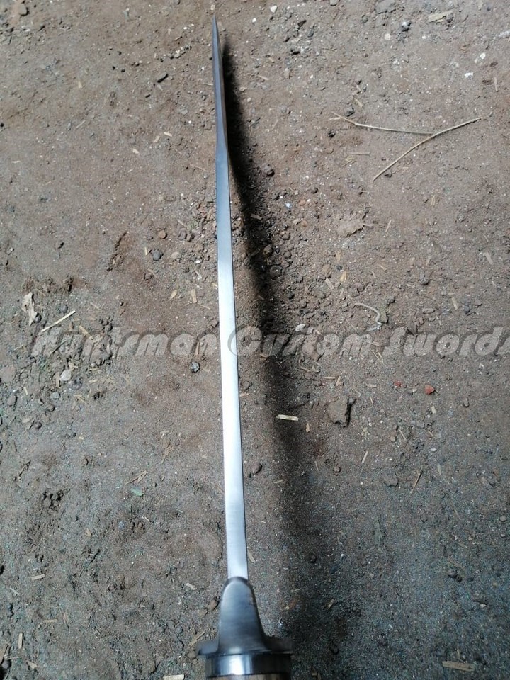 Custom Made American Civil war Confederate BOWIE /D Guard In Forge ...
