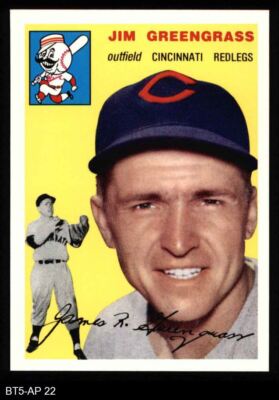 1954 Topps Archives / Reprint #22 Jim Greengrass Reds 8 - NM/MT | eBay