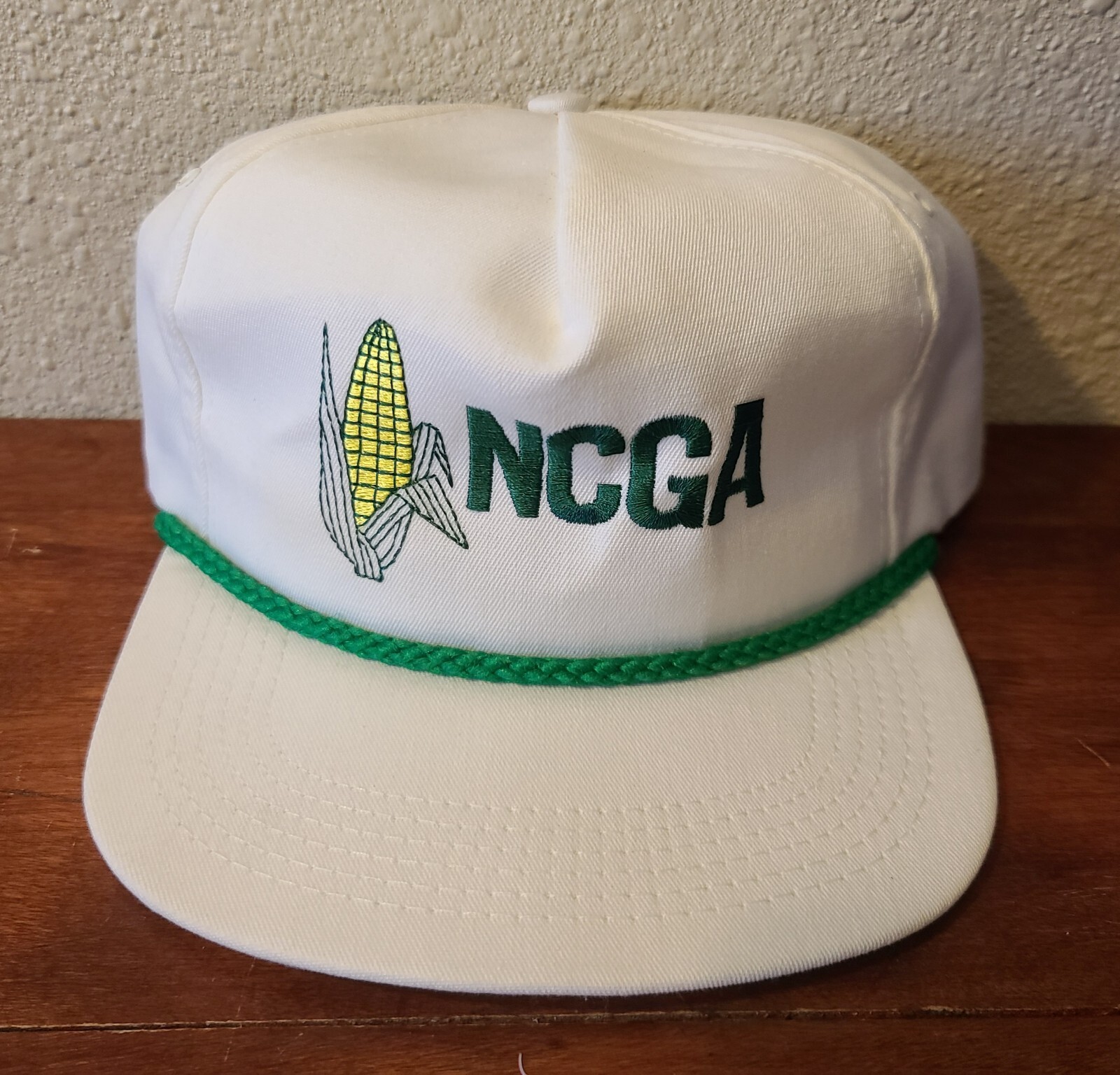 White NCGA Corn Hat - Gem