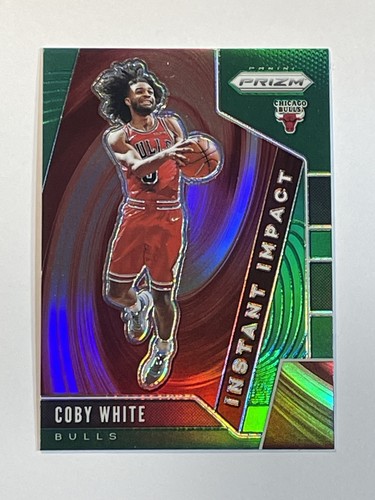 2019 Panini Prizm Coby White #6 Instant Impact Green | eBay