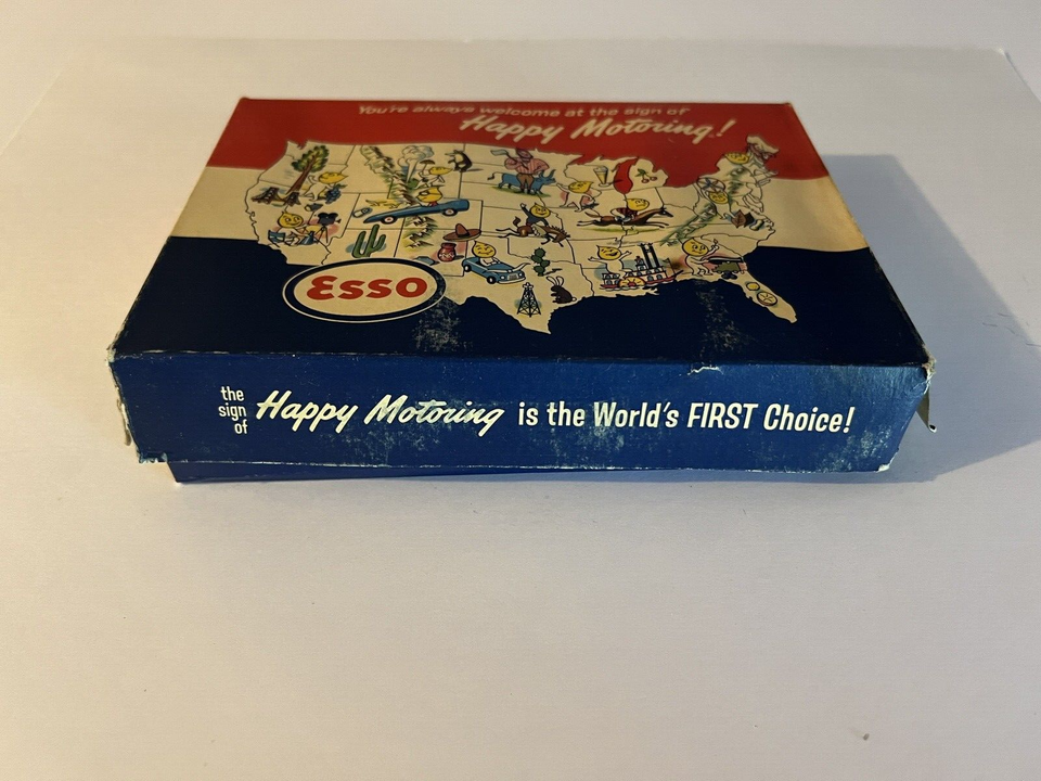 Vintage Esso Happy Motoring Kit Box Set 1962 | eBay