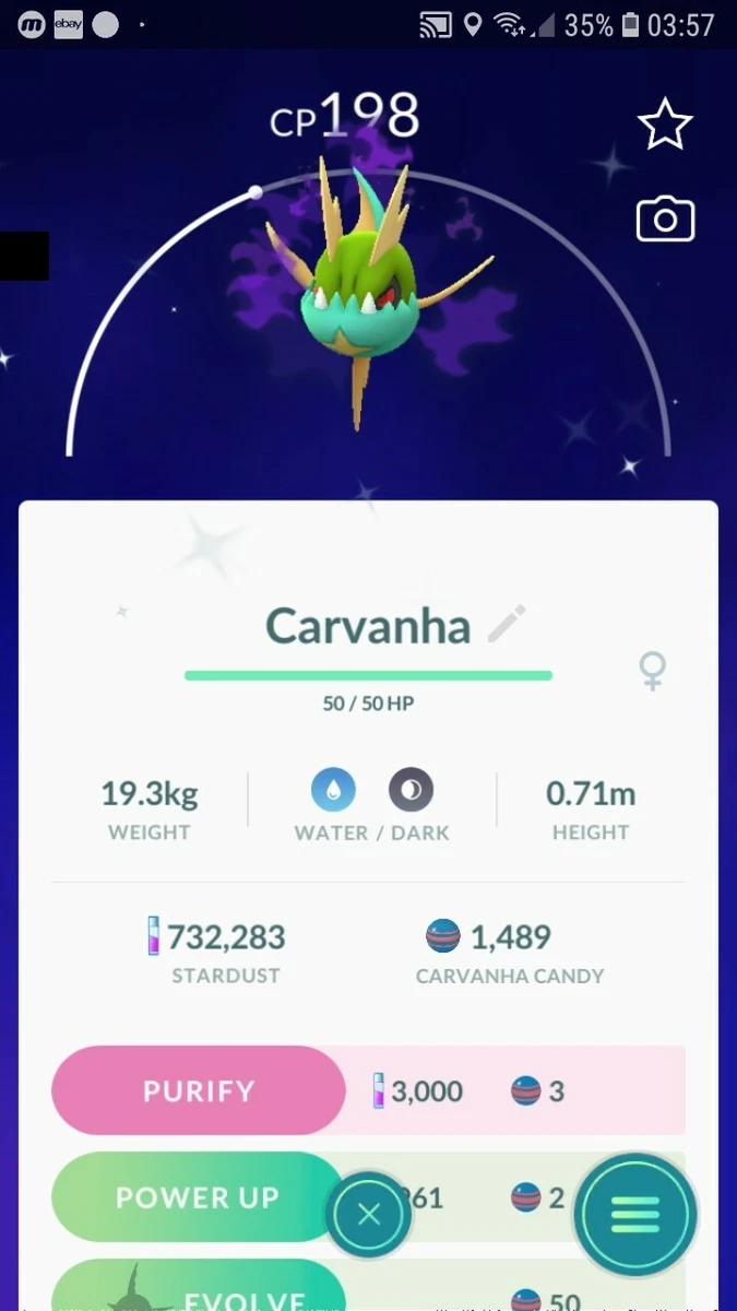 Shiny Carvanha