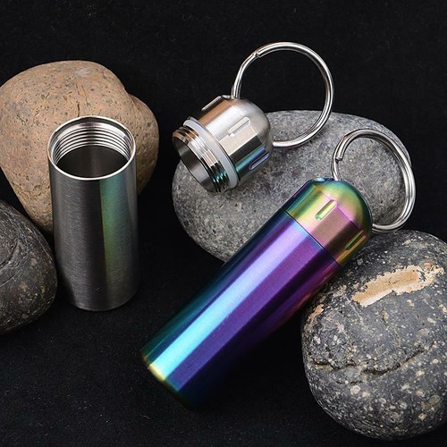 New Solid Brass Outdoor Camping Survival Multi Tool Waterproof Medicine ...