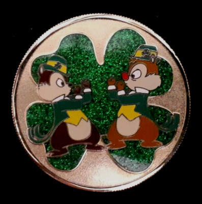 DS Chip and Dale Gold Coin St Patricks Day Mystery Pin~#52798~2007~LE ...