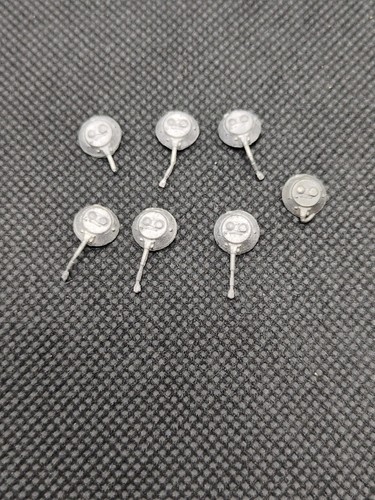 (7) WWII Micro Armour Tank Top Metal Miniature Bits 1/285 Scale | eBay