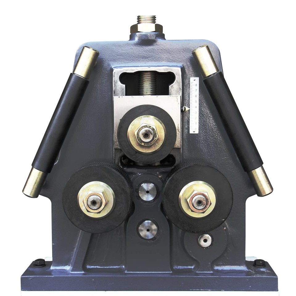 KAKA Industrial Manual Pinch Roll Bender machine, RBM-10, Round bending ...