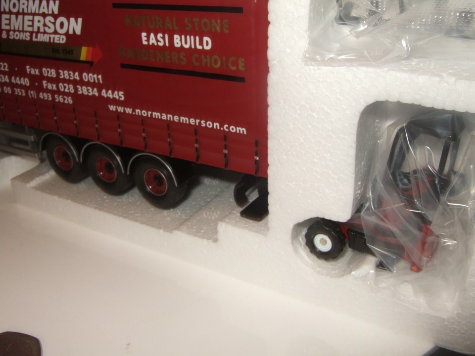 Corgi CC13404 MAN TGA Curtainside & Moffett Mounty- Norman Emerson Ltd ...