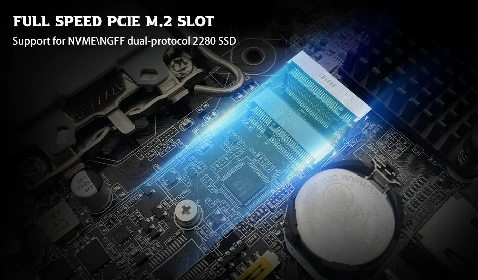 ELSA H610 Mini ITX Motherboard LGA 1700 Dual Channel DDR4 Core i3/i5/i7 ...