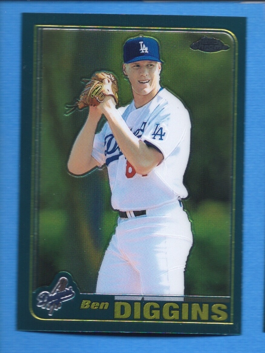 2001 Topps Traded Chrome #T162 Ben Diggins Dodgers | eBay