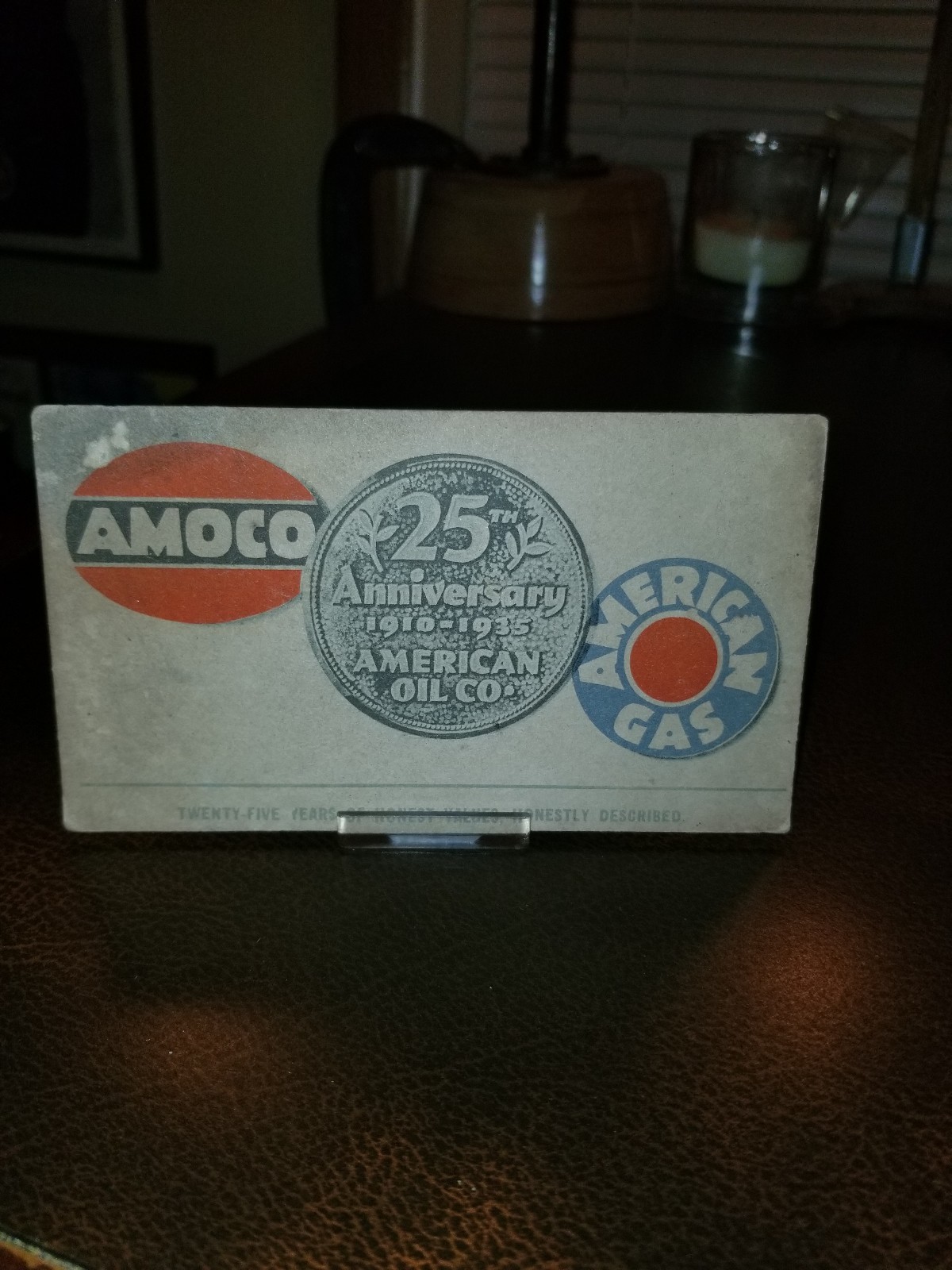 Vintage 1930s Amoco Blotter Card | eBay