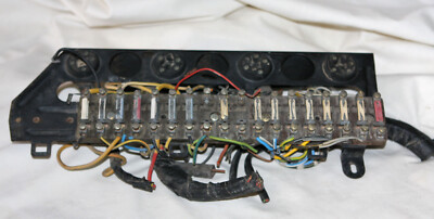 FACTORY ORIGINAL PORSCHE 87 911 Fuse and Relay Board | eBay