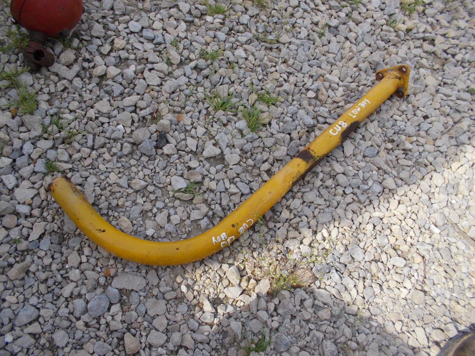 Farmall Cub Low boy LB IH Tractor ORIGNAL steering shaft support ...