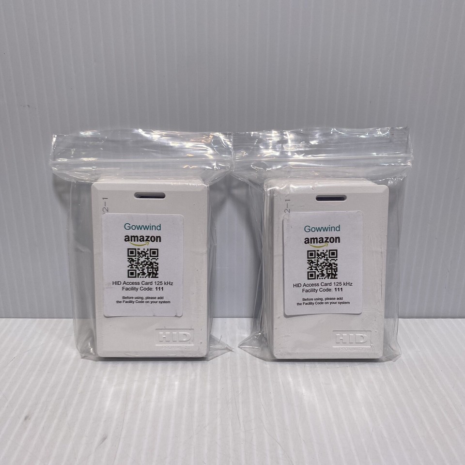 HID 1326 ProxCard II Access Control Cards 26-bit 125 kHz 1326LSSMV 25 ...