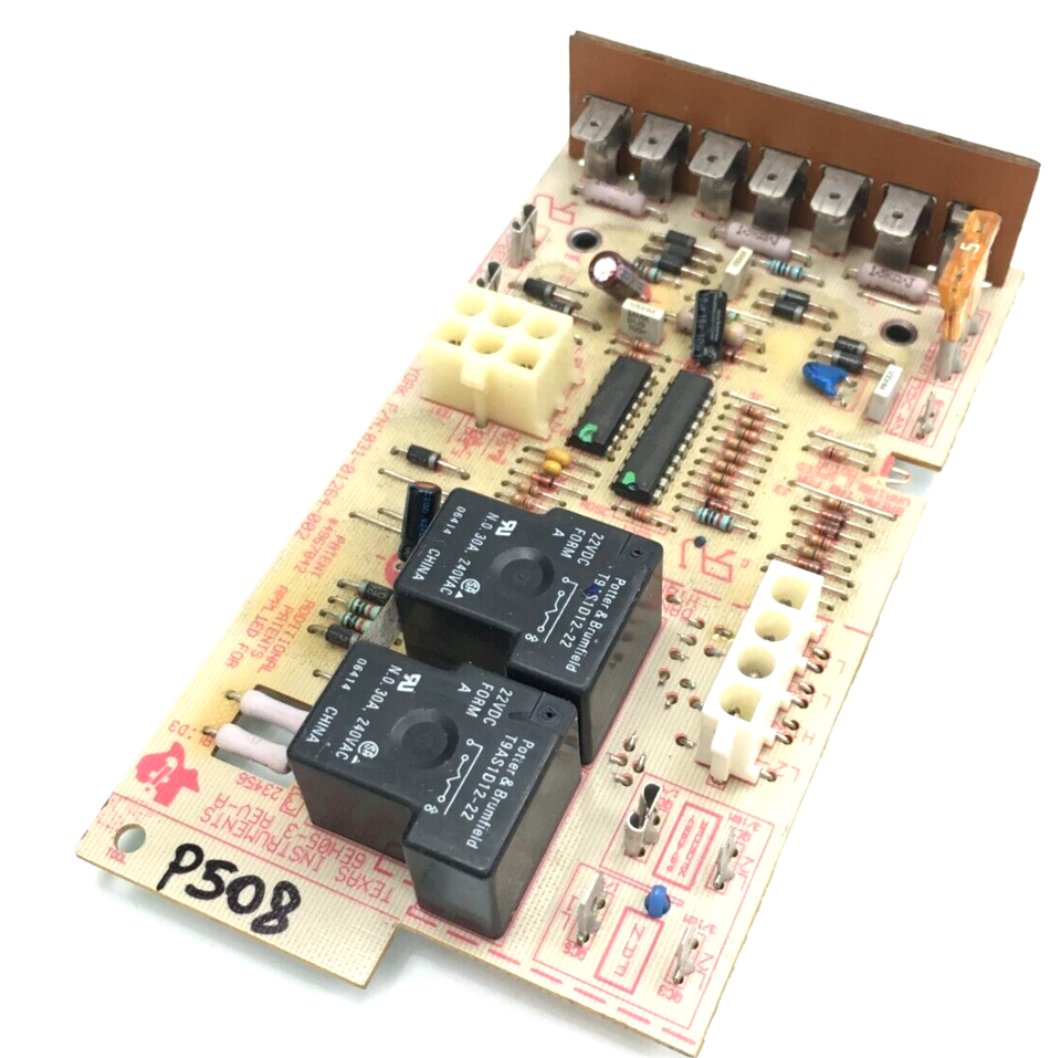 York Luxaire Coleman 031-01264-002 Furnace Control Circuit Board used # ...