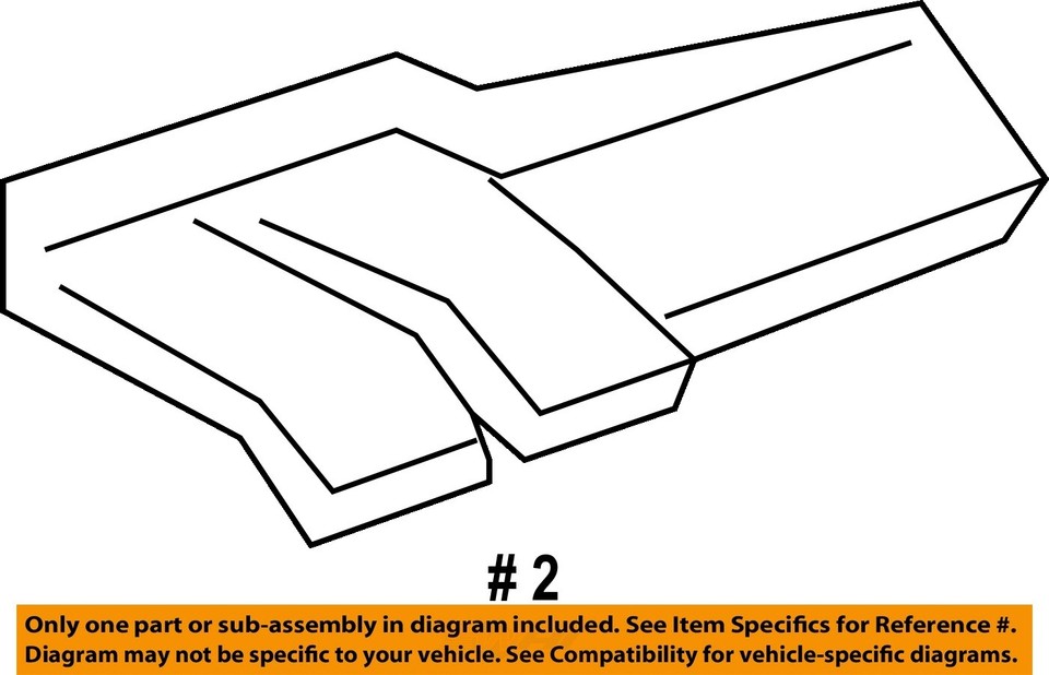 GM OEM 14-24 Sierra 1500 High Mount Lamps-High Mount Lamp Clip 22876571 ...