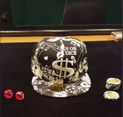 Black fitted money cap | eBay