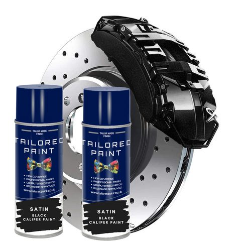 X2 Satin Black Heat Resistant Aerosol Spray Brake Caliper Paint | eBay UK