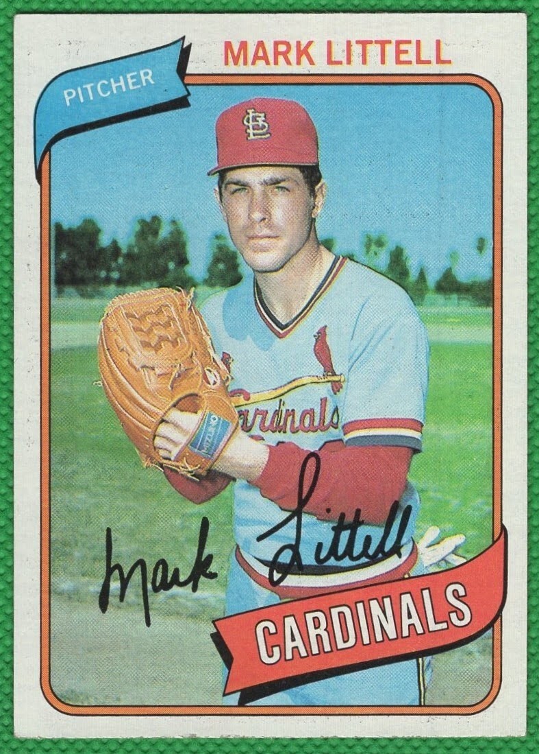 Mark Littell - 1980 Topps #631 - St. Louis Cardinals Baseball Card | eBay