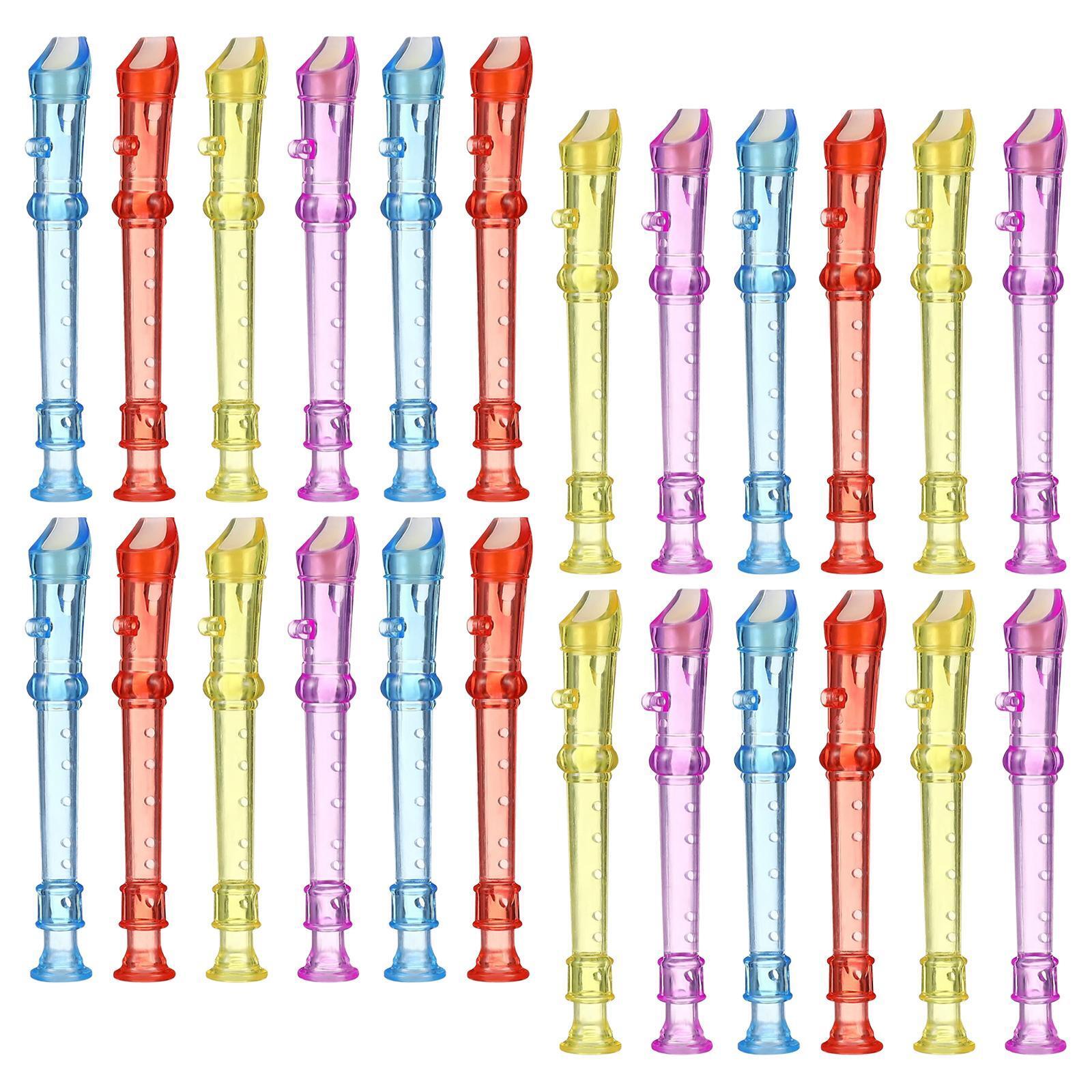 24Pcs Flute for Kids 6 Holes, Music Toys, Flute Toy, Kids | eBay
