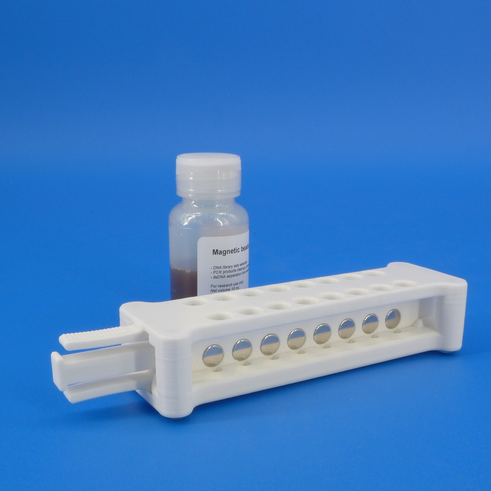 Magnetic rack for DNA, RNA, protein purification, for PCR tubes (100 ...