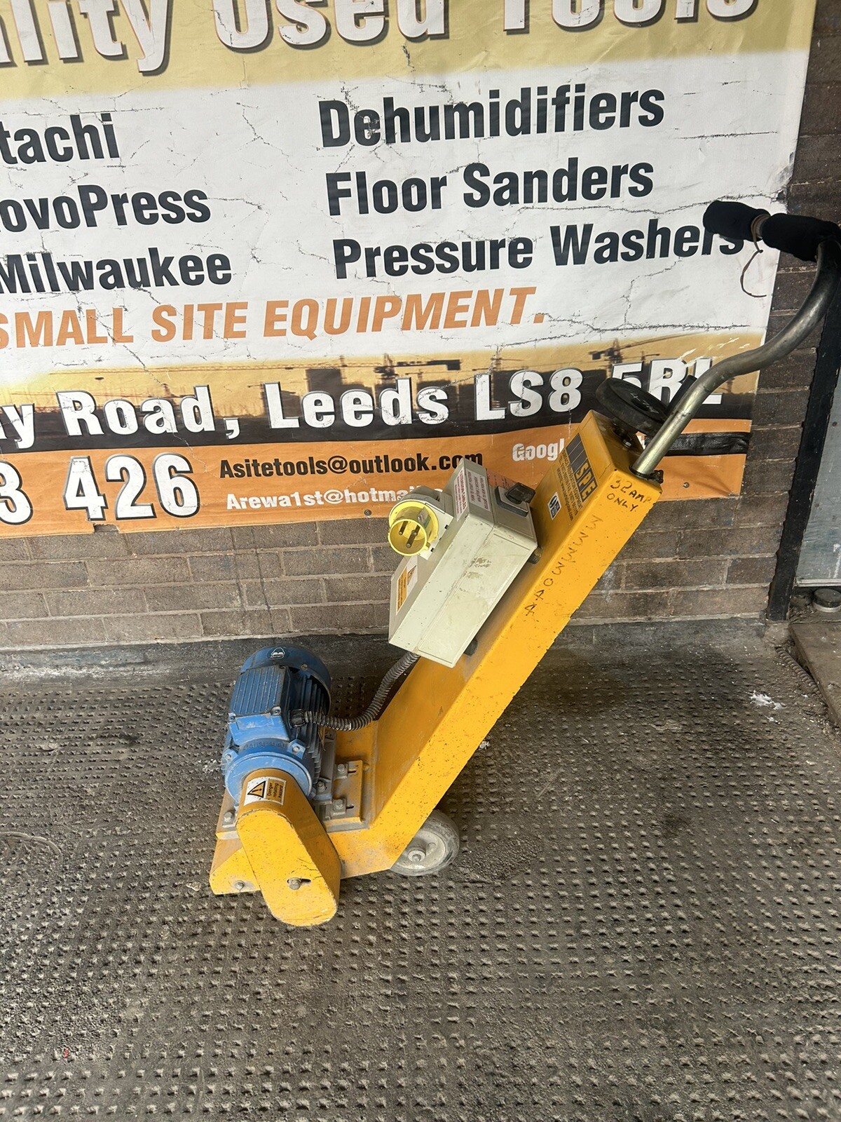 SPE BEF 200 Concrete Scrabbler Plane Grinder 110v | eBay