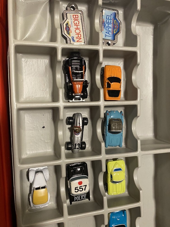 Large Lot Of 1980s Micro Machines Cars And Train With Case . Nice Lot ...