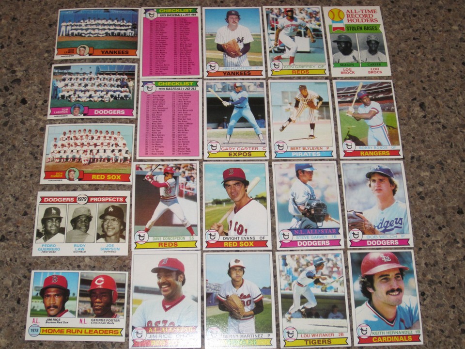 1979 Topps HIGH GRADE Baseball Pick 20 NM-MT NM+ STARS Complete your ...