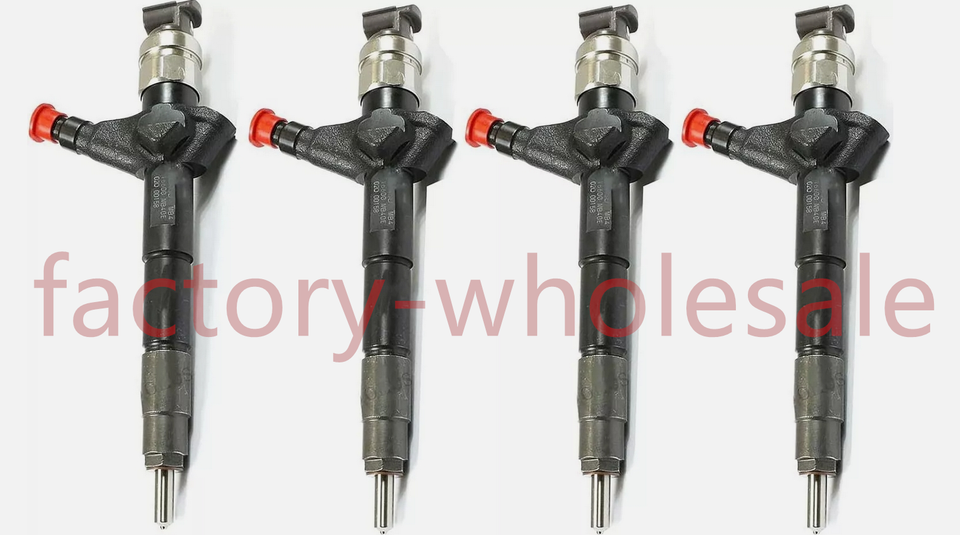 16600VM00D 4X Fuel Injector for Nissan Navara D22 D40 YD25 DDTi DCi ...