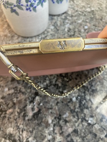 Tammy & Benjamin leather EMMA Mauve Rose Mini Crossbody Clutch | eBay