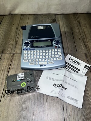Brother Label Maker P-Touch Deluxe Label Maker PT-1880 Power Cord and ...
