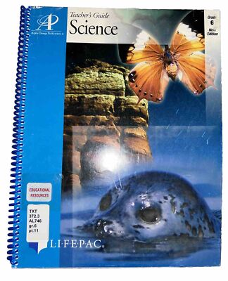 Lifepac Science Grade 6 TEACHER’s GUIDE (2001) | eBay