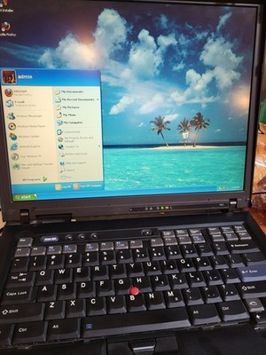 IBM ThinkPad R51 15" Laptop Intel Pent M 1600MHZ 1 GB RAM 40 GB HDD Win ...