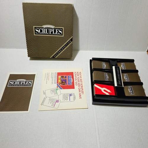 A Question of Scruples 2nd Edition Board Game 1987 Vintage | eBay