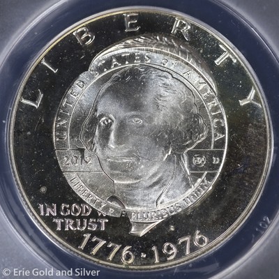 2012-D Moonlight Mint Open House Token ANACS MS 69 | O/S on 1976-S Ike ...