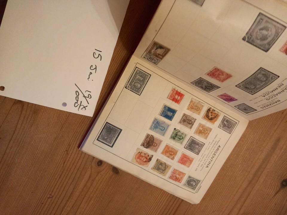 stamp albums with stamps X 2 Super Albums Packed 50+ Pages | eBay UK