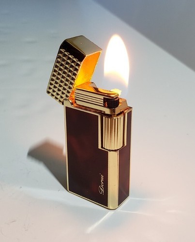 VINTAGE RETRO STYLE ROLLER LIGHTER Classic Retro Fuel Saving Lighter O ...