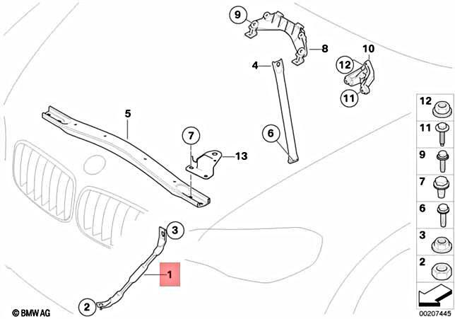 BMW 51717159587 Genuine OEM Factory Original Center C'member for sale ...