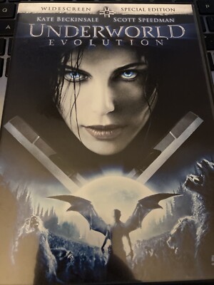 Underworld: Evolution (DVD, 2006, WS, SE) Case, Disc, Pre-Owned {MLB1 ...