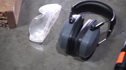 0.22 Cal Single Shot Powder Actuated Tool, Framing Pistol Nail Gun ...