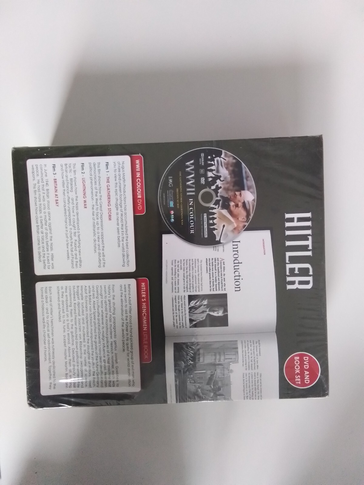 hitler dvd and book set - Ww2 In Colour DVD & Hitters Henchmen Book | eBay