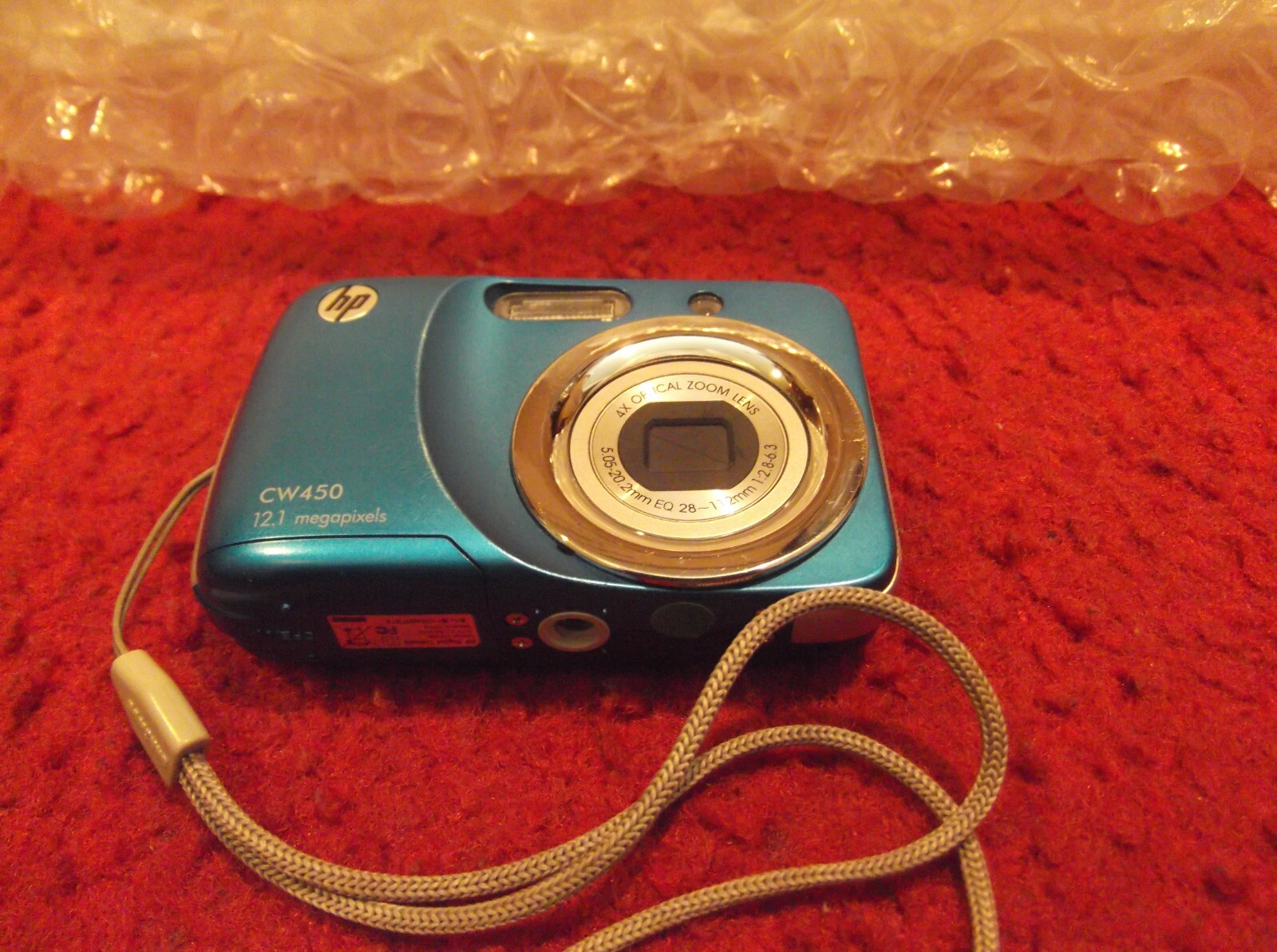 HP CW450 12.1MP 4x Digital Camera - Blue | eBay