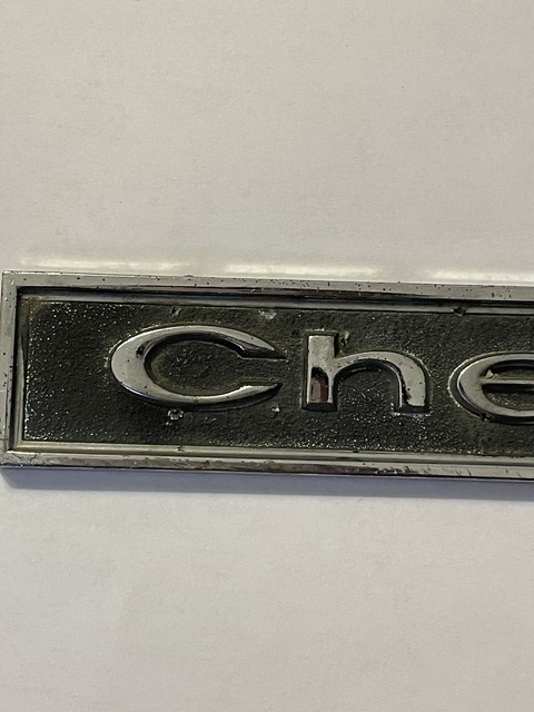 1960s Vintage Chevrolet Chevy Van Emblem 3898718 GM OEM for sale online ...