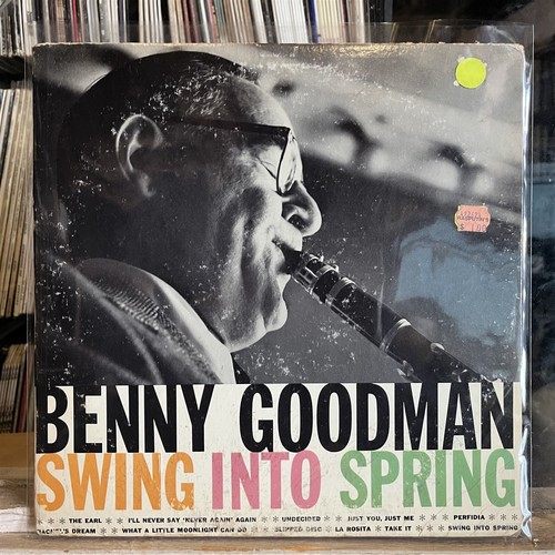 [JAZZ]~EXC LP~BENNY GOODMAN~Swing Into Spring~[Original 1958~COLUMBIA ...