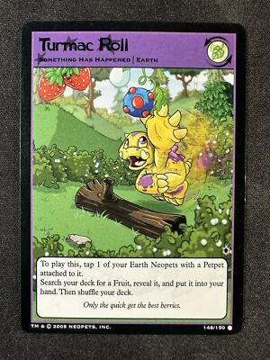 Neopets TCG 148/150 Turmac Roll Darkest Faerie Event Common NM | eBay