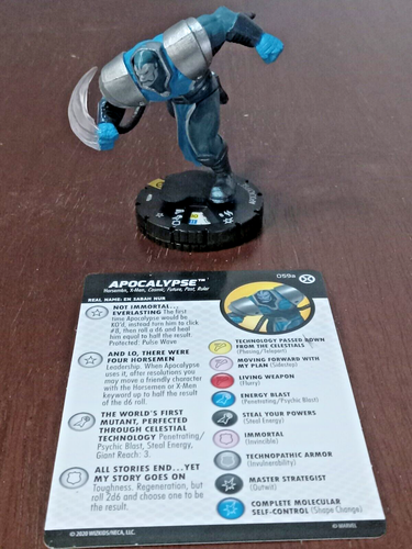 Marvel Heroclix House of X 059a Apocalypse Super Rare | eBay