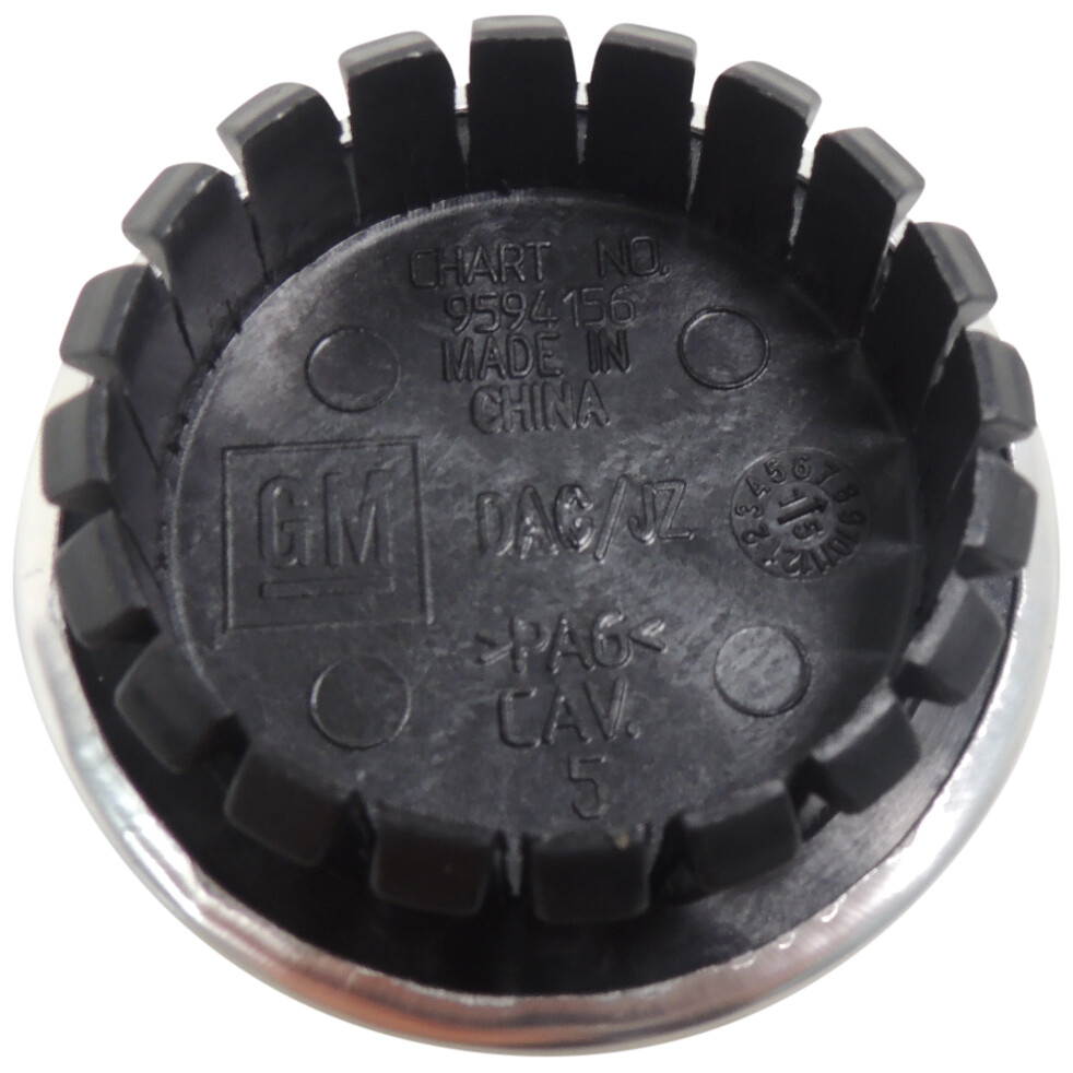 Centercap Chrome Tech w/Bowtie Logo For Chevy Cruze 17 Inch RTN Wheel ...