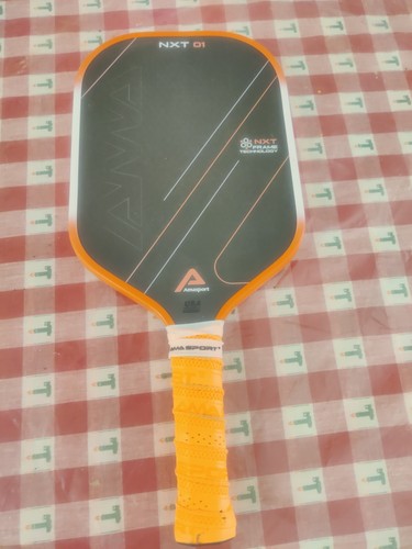 Amasport Gen 3 Foam-Enhanced Pickleball Paddle NXT 01 Raw Carbon Fiber ...