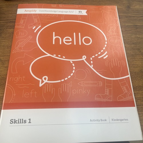 CKLA Grade Skills 5 Activity book NEW Kindergarten Amplify Teaching ...