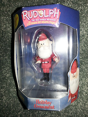 ENESCO 2000 Santa Claus Hunting RUDOLPH RED NOSED REINDEER Christmas ...